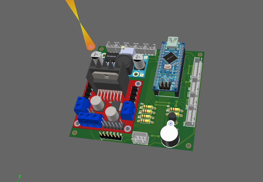MẠCH XE DÒ LINE SỬ DỤNG ARDUINO NANO